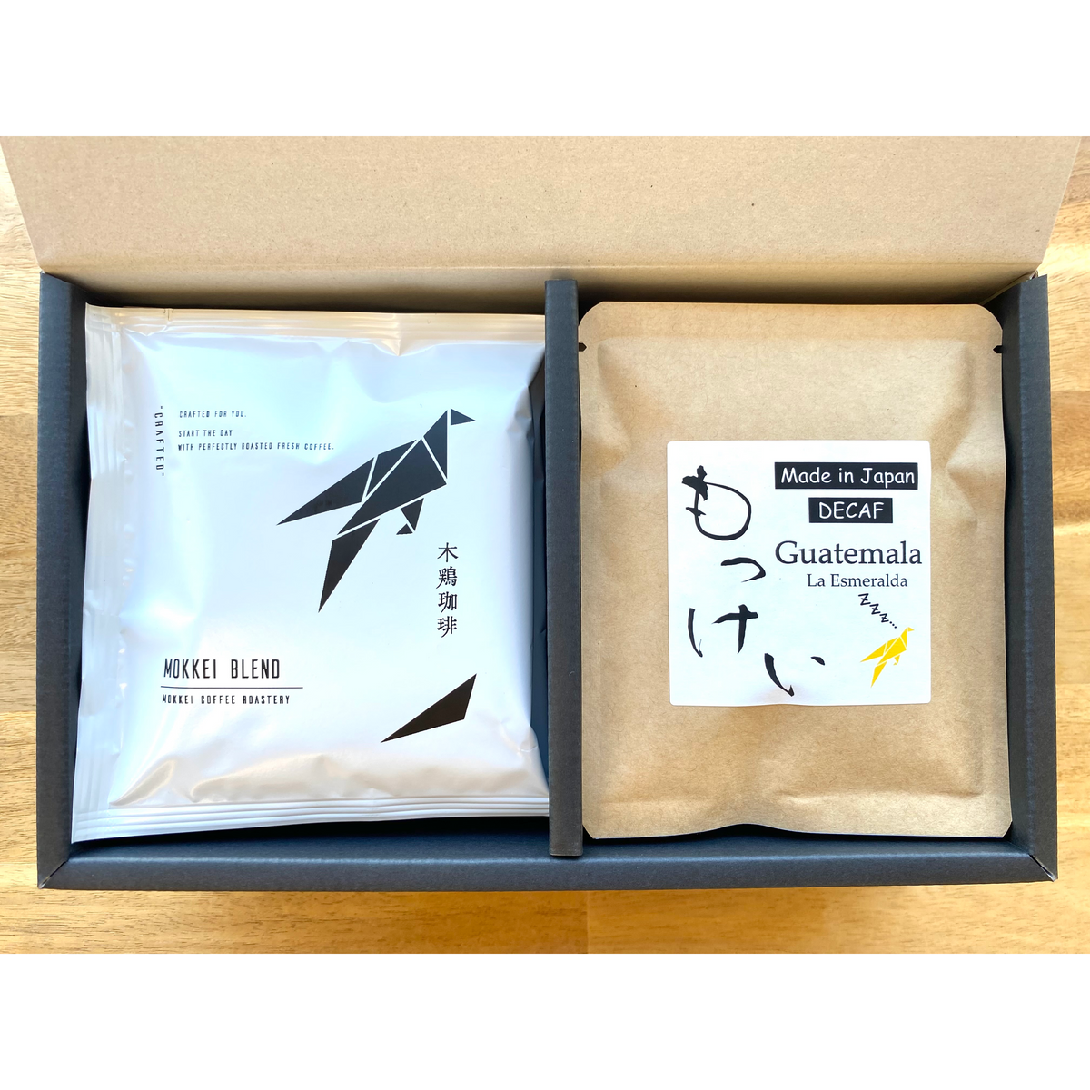 ASSORTED DRIP BAG BOX (Blend×5個、DECAF×5個) – MOKKEI COFFEE ROASTERY